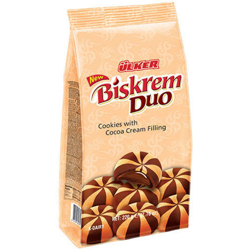 ULKER Biskrem Duo w/Cocoa Cream 150g – Bakkal International Foods Inc