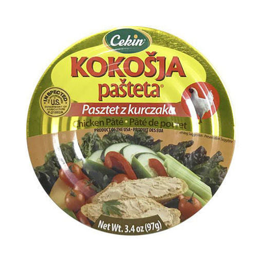 CEKIN Kokosja Chicken Pate 97g – Bakkal International Foods Inc