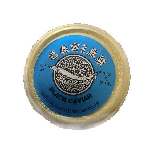 PIKE Roe Black Caviar in Jar 113g – Bakkal International Foods Inc