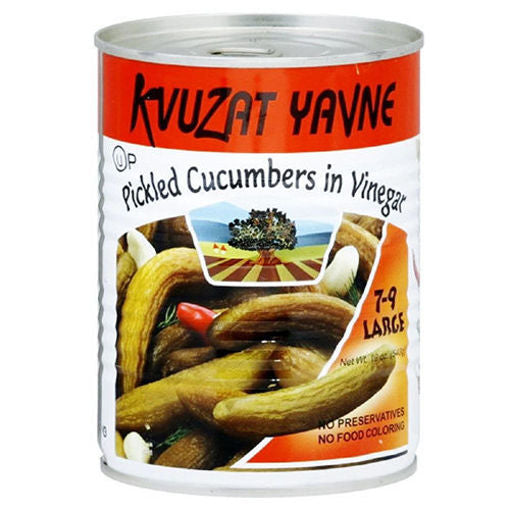 KVUZAT YAVNE Pickled Cucumbers in Vinegar (7-9 Large) 540g – Bakkal ...