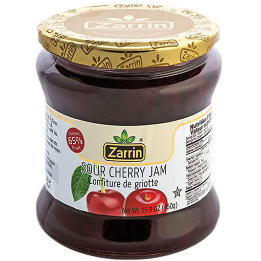 ZARRIN Sour Cherry Jam 450g – Bakkal International Foods Inc