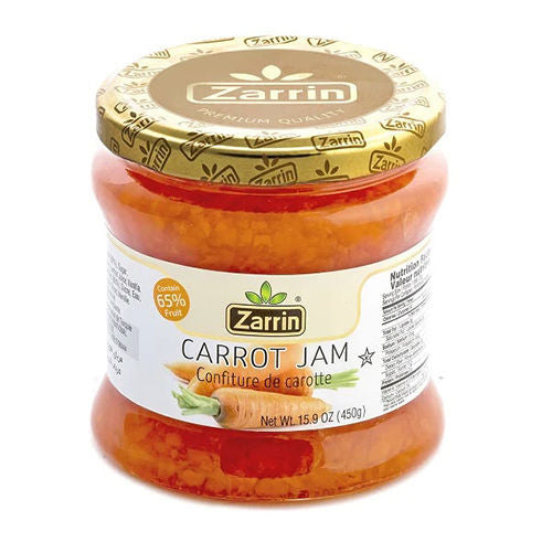 ZARRIN Carrot Jam 450g – Bakkal International Foods Inc