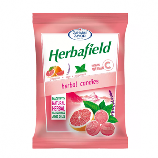 ZAHARNI ZAVODI Herbafield Grapefruit Hard Candy 85g – Bakkal ...