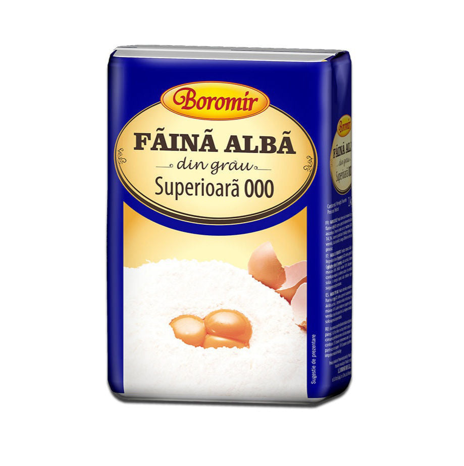 Boromir Faina Alba 1000g (White flour from the superior wheat) – Bakkal ...