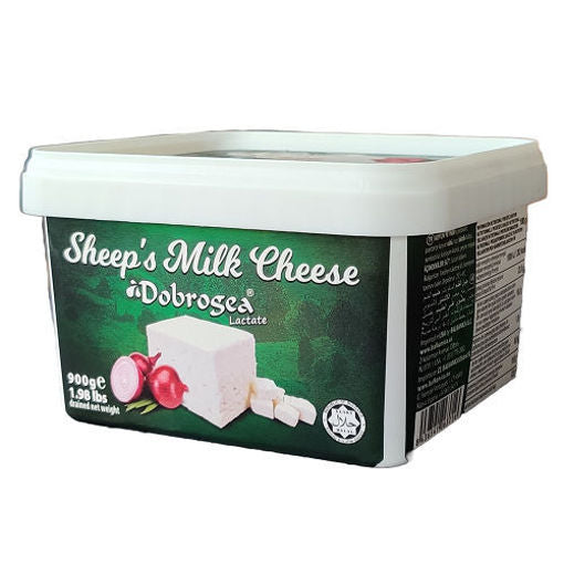 DOBROGEA Lactate Romanian Sheep's Milk Cheese 900g – Bakkal ...