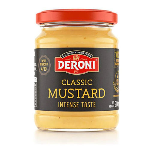 DERONI Classic Mustard 300g – Bakkal International Foods Inc
