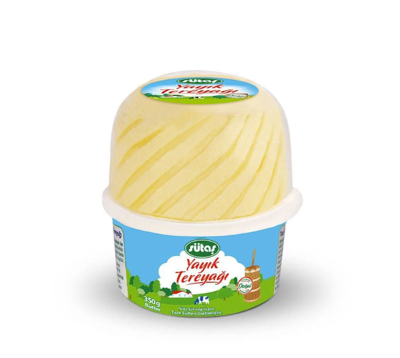 SUTAS Unsalted Butter 350G Yayik Tereyagi – Bakkal International Foods Inc