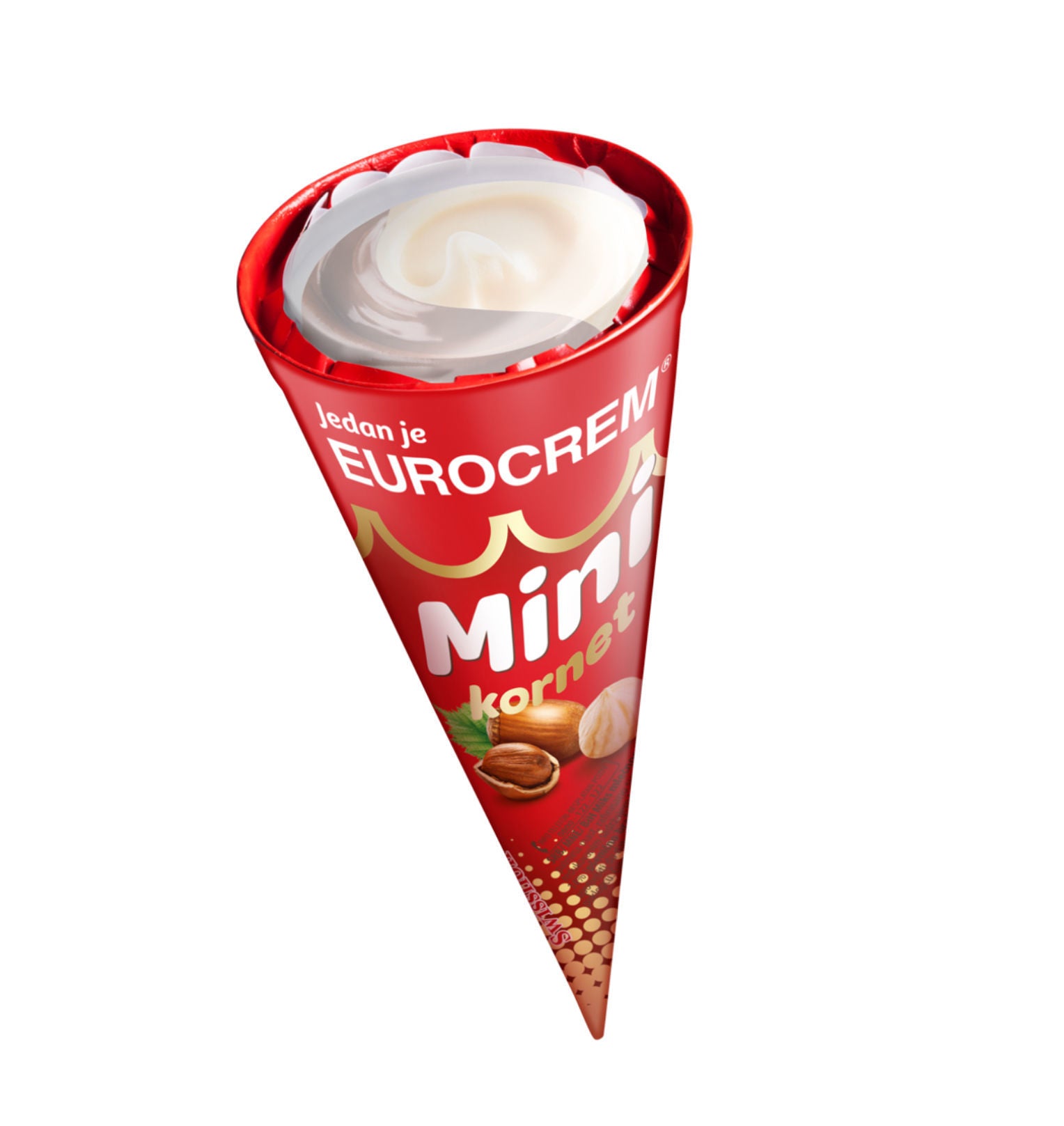 SWISSLION Takovo Eurocrem Mini Cornet 65 g – Bakkal International Foods Inc