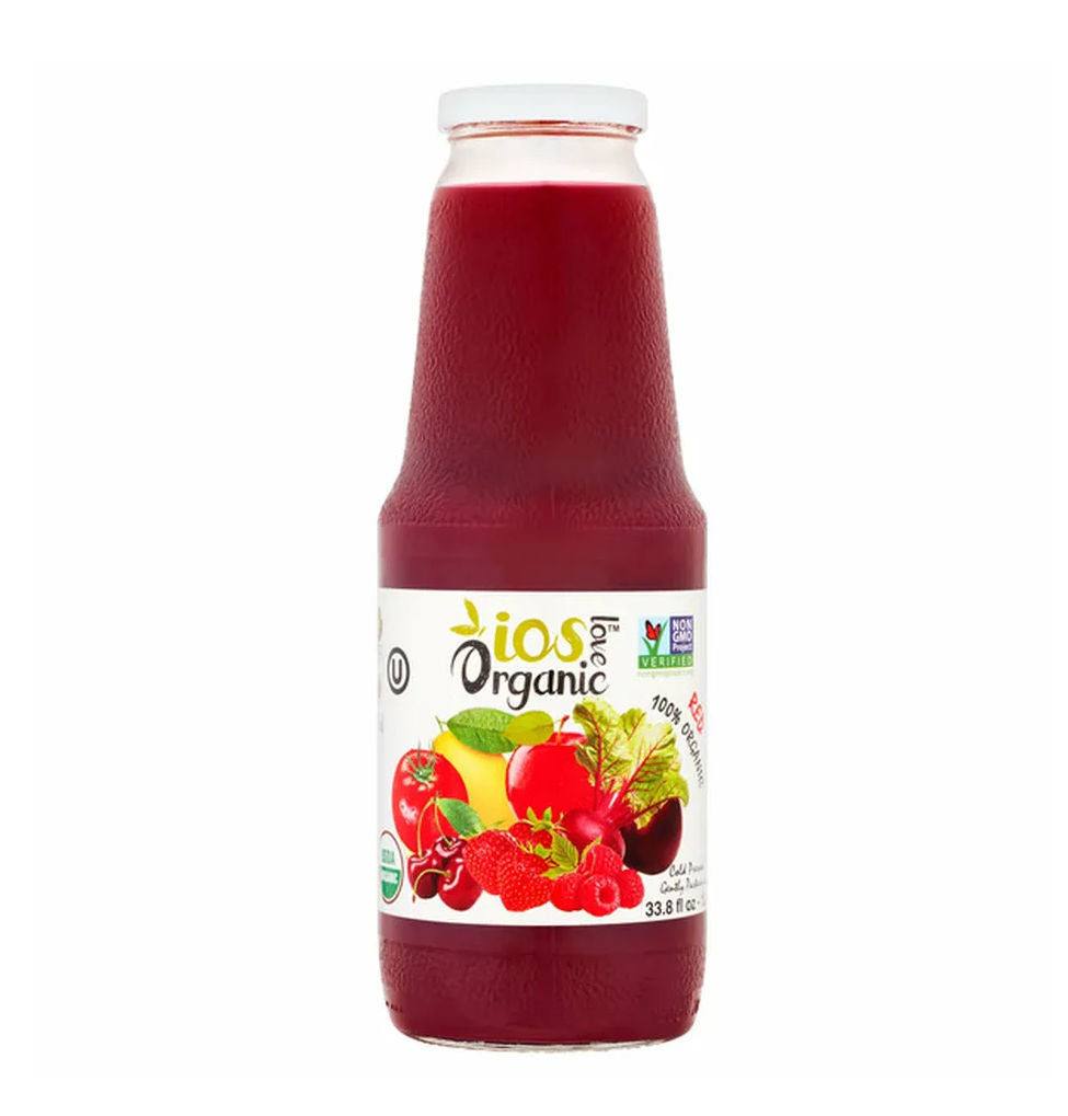 IOS Organic Red Juice 1L – Bakkal International Foods Inc